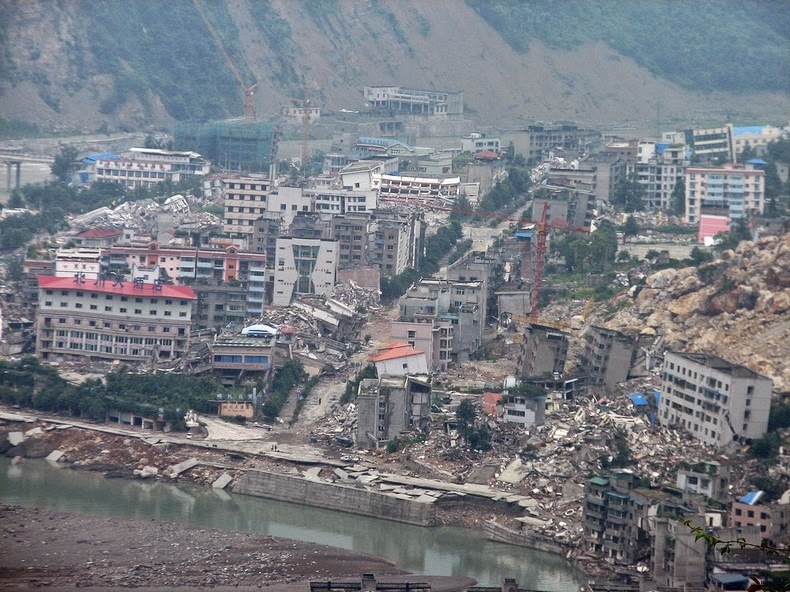 Museo Memorial del Terremoto de Wenchuan - El último resquicio de lawaloca